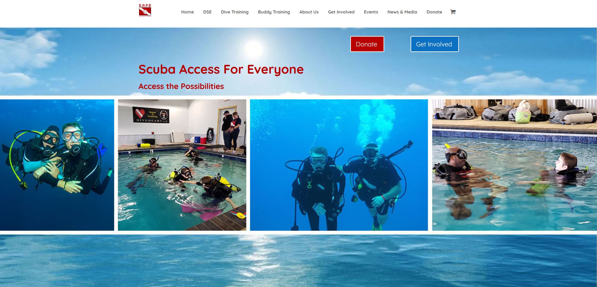 SAFE Non-Profit | Scuba Adventures For Everyone, LLC